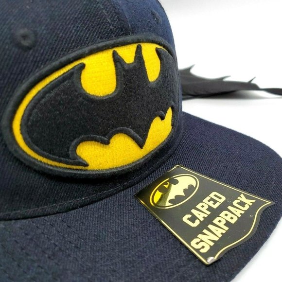 DC Comics | Accessories | Batman Adjustable Hat With Caped Snapback ...